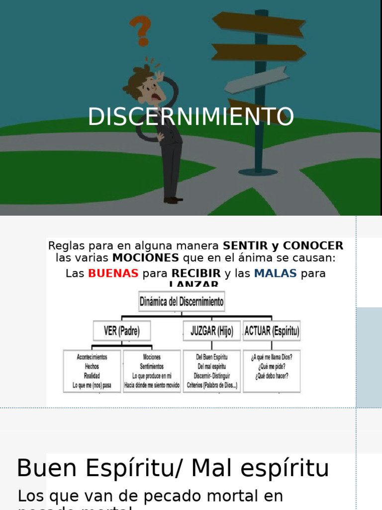 DISCERNIMIENTO Ignaciano | PDF | Pecado