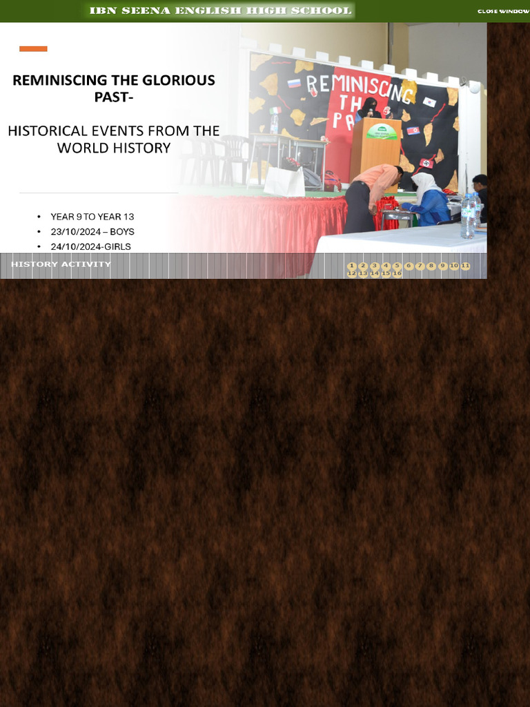 History Activity | PDF