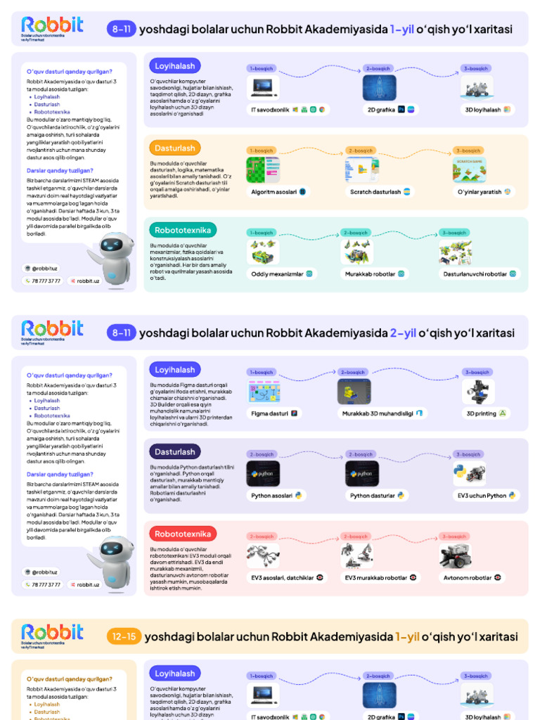 Robbit-Roadmap | PDF