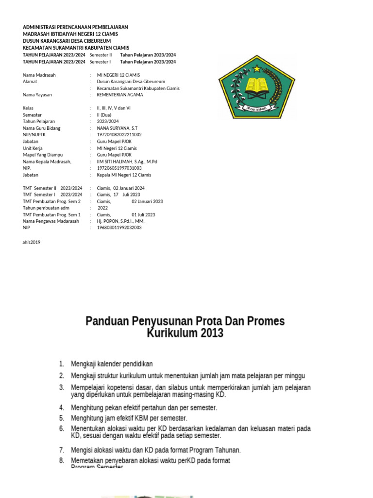 Format LKH Dan LKB | PDF