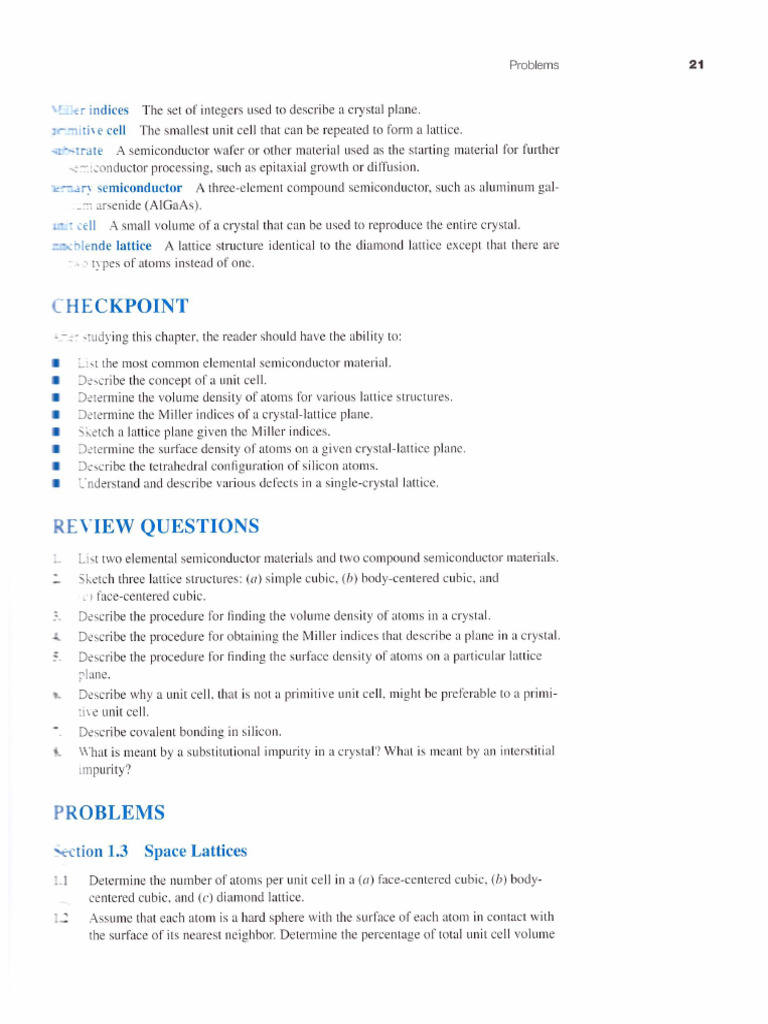 Neamen Prob Ch1 | PDF