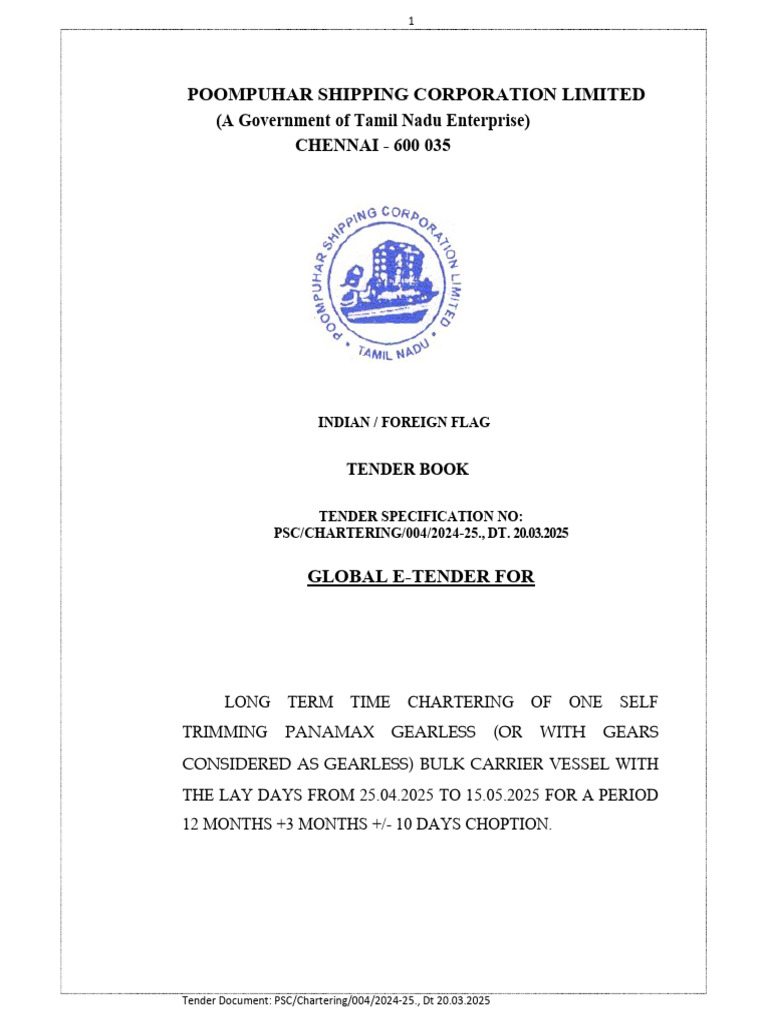 Tendernotice_1 (5) | PDF | Specification (Technical Standard)