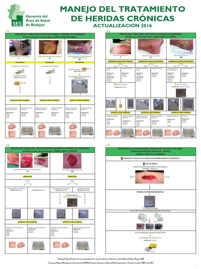 Cartel Heridas Cronicas2 | PDF | Especialidades Medicas