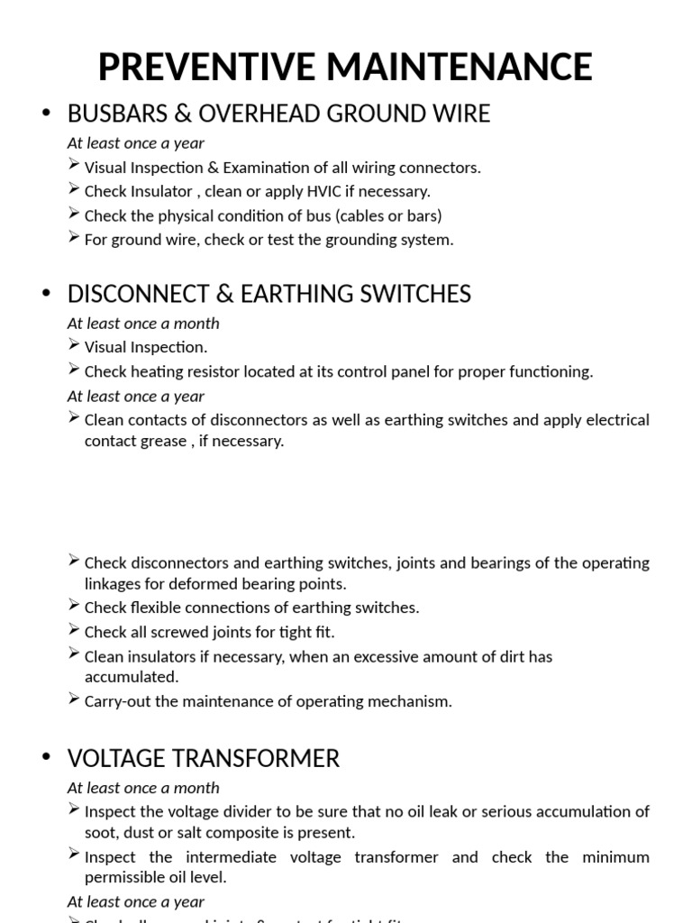 Substation Maintenance Best Practices | PDF