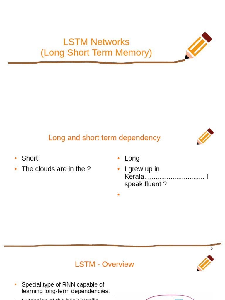 LSTM PPT | PDF | Learning | Algorithms