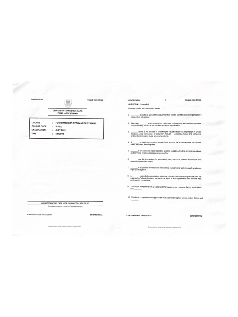 Isp500 July2023 | PDF