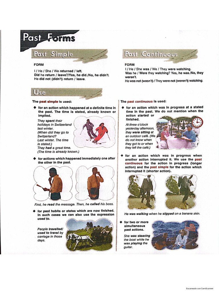 Class N°4 - Past Simple and Past Continuous - Extra Practice | PDF