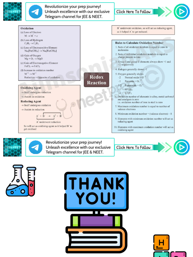Redox Reactions Part 2 | PDF
