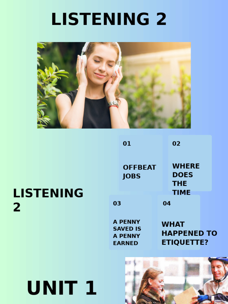 Listening 2 | PDF