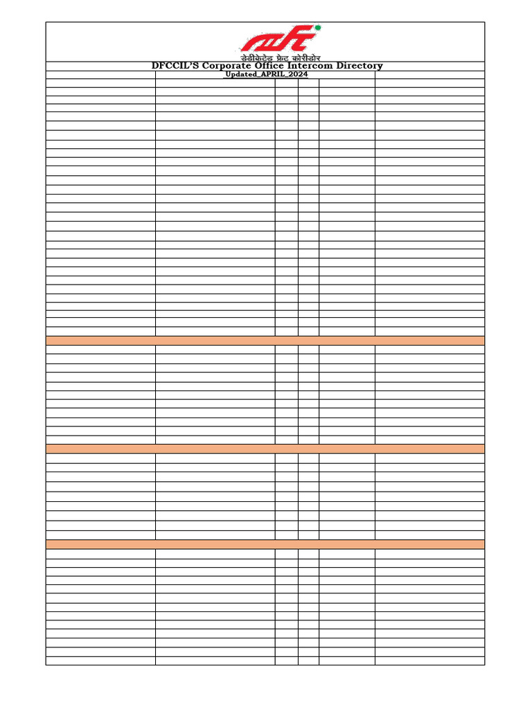 Dfccil Intercom Co April 2024 Pboe | PDF
