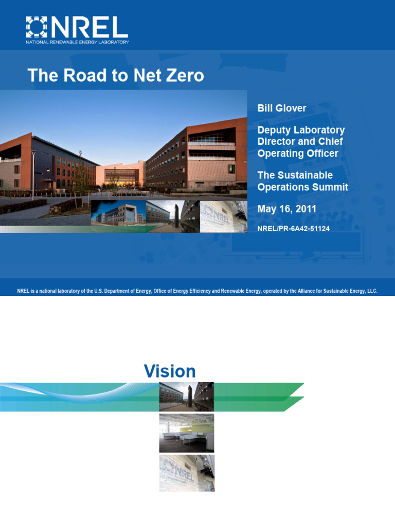 NREL - RSF Road To Net Zero | PDF | Data Center | Window
