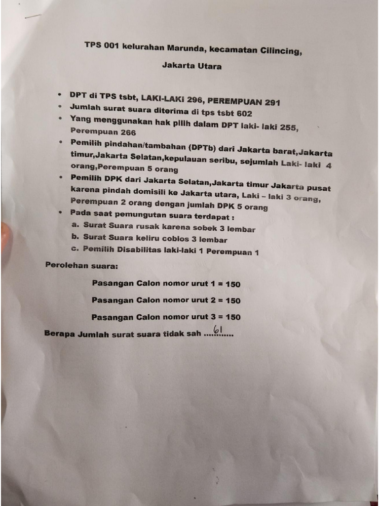 Simulasi TPS 016 | PDF