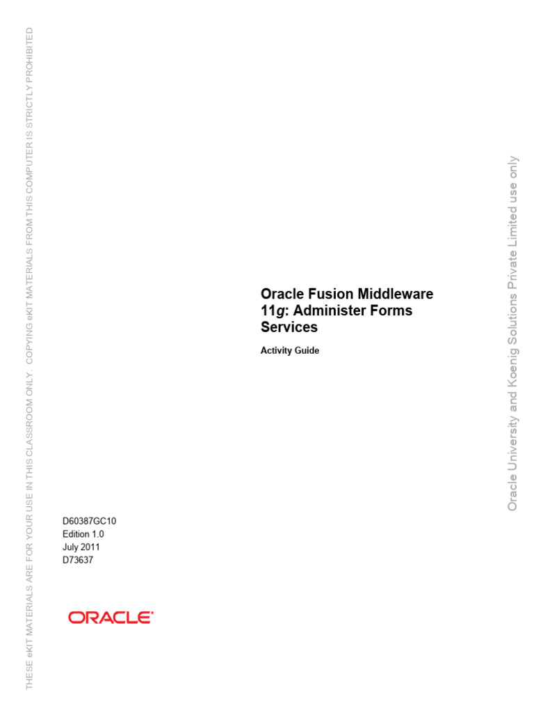 D60387GC10_ag | PDF | Java (Programming Language) | Oracle Corporation