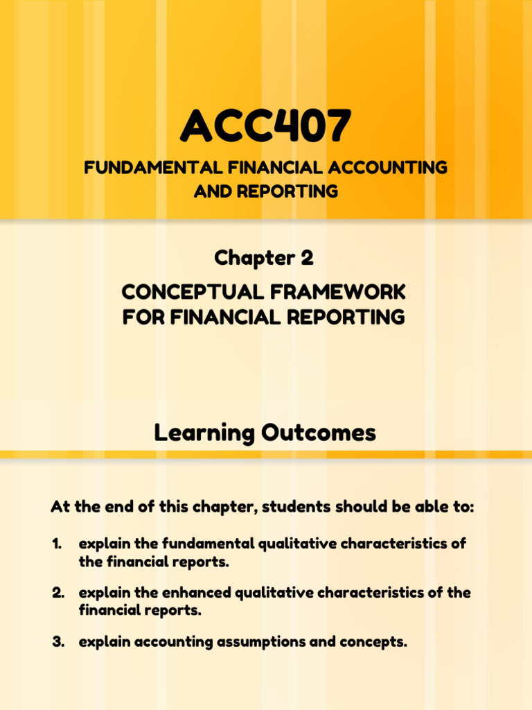 Financial Reporting Conceptual Framework | PDF | Historical Cost | Business