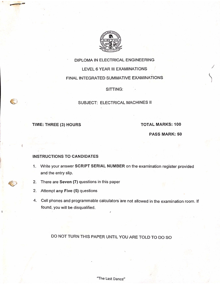 Electrical Machines 2 | PDF