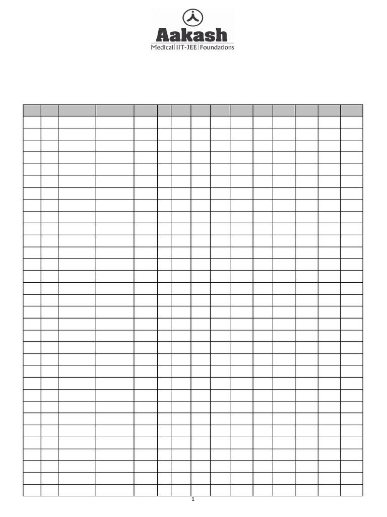 CC-019 - Faridabad Branch - Result of AIATS (TYM) (P1) - 2426 - T04 | PDF