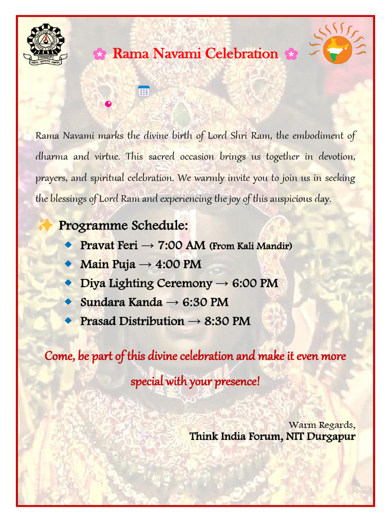 ? Rama Navami Celebration ? | PDF
