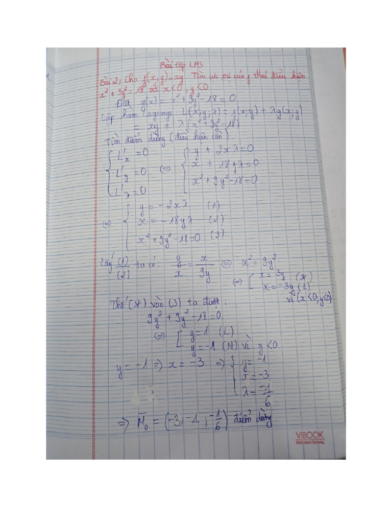 Bài tập LMS | PDF