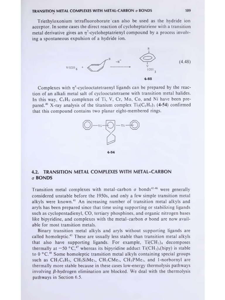 Collman's Reagent & T.M. Alkyls | PDF