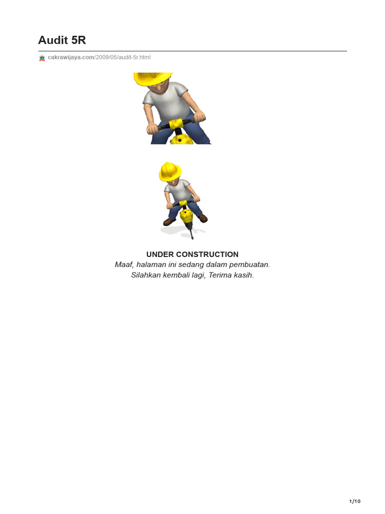 cakrawijaya.com-Audit 5R | PDF