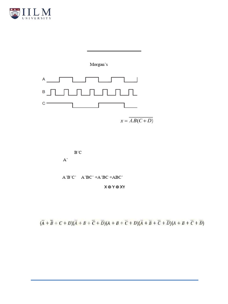 DECO Unit 1 Tutorial Sheet | PDF