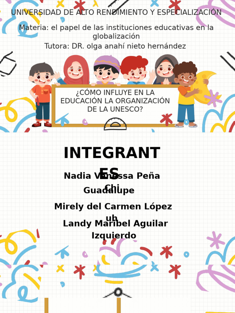 Exposición Equipo 2 - Unesco | PDF | Naciones Unidas | Relaciones internacionales