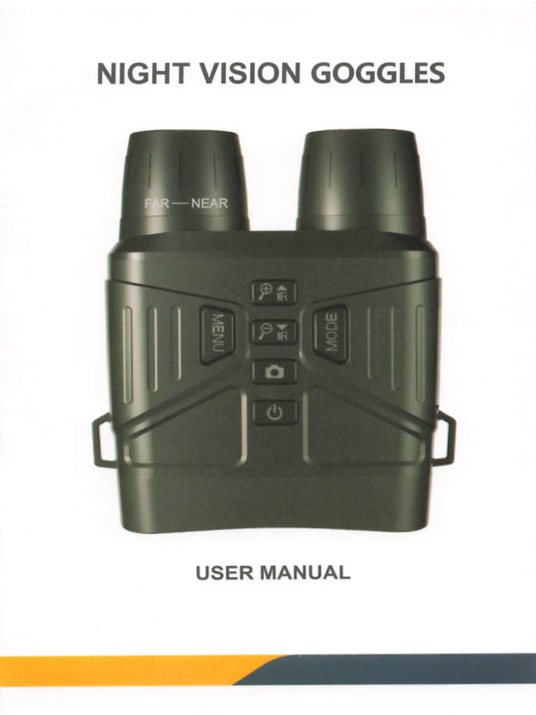 Night Vision Goggles Hexeum NV4000 User Manual | PDF