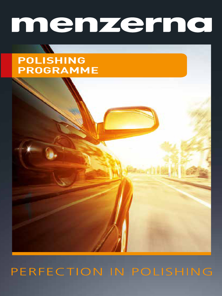 Menzerna Polishing Programme | PDF | Abrasive | Materials