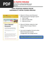 Tutorial Absensi Menggunakan Aplikasi Temank3 | PDF