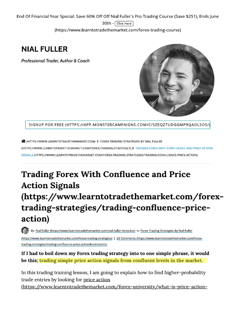Understanding Timeframe Confluence | PDF