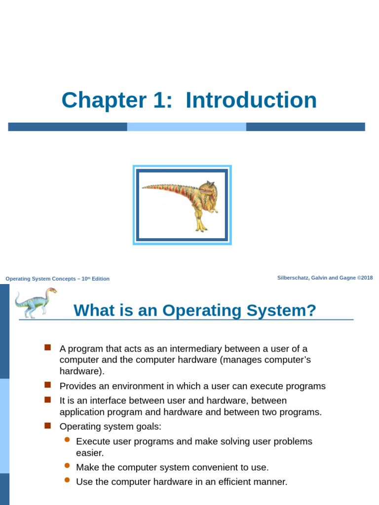 ch01 -m- Introduction | PDF | Process (Computing) | Operating System
