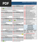Calendário Acadêmico UFSM 2025 | PDF | Pós-graduação | Formação ...