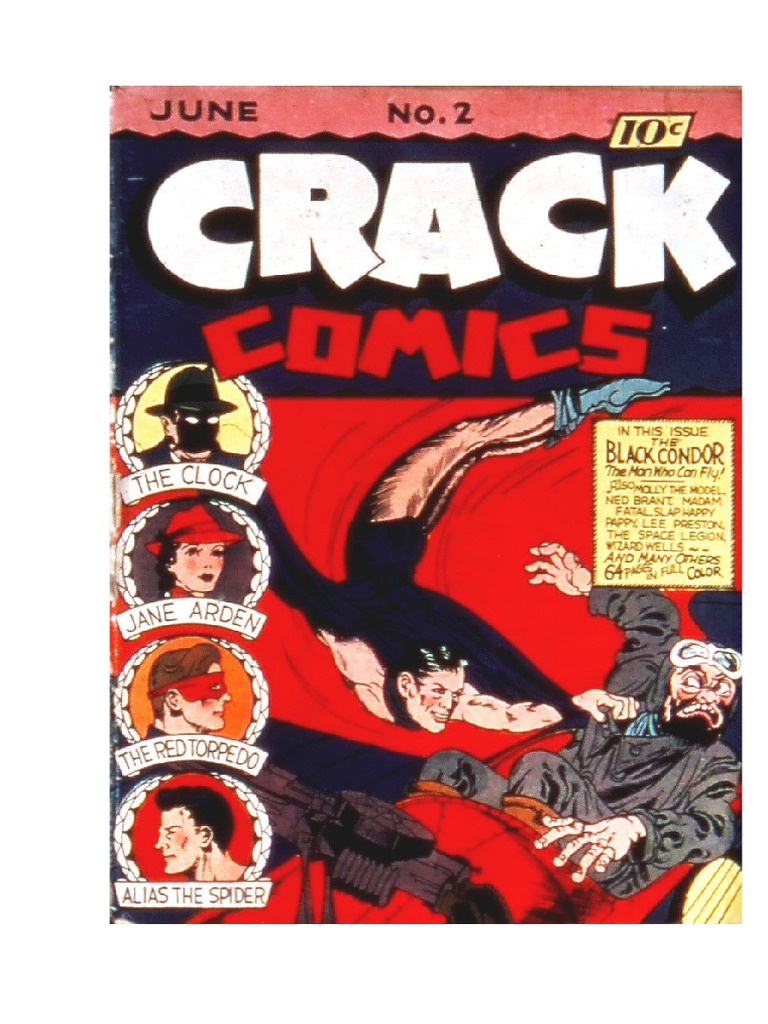 Crack Comics #2, Parte 1 (the Clock) | PDF