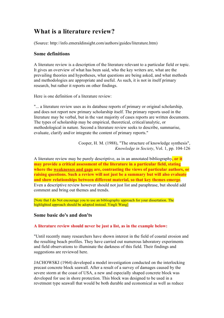 What Is A Literature Review | PDF | Literature Review | Libraries