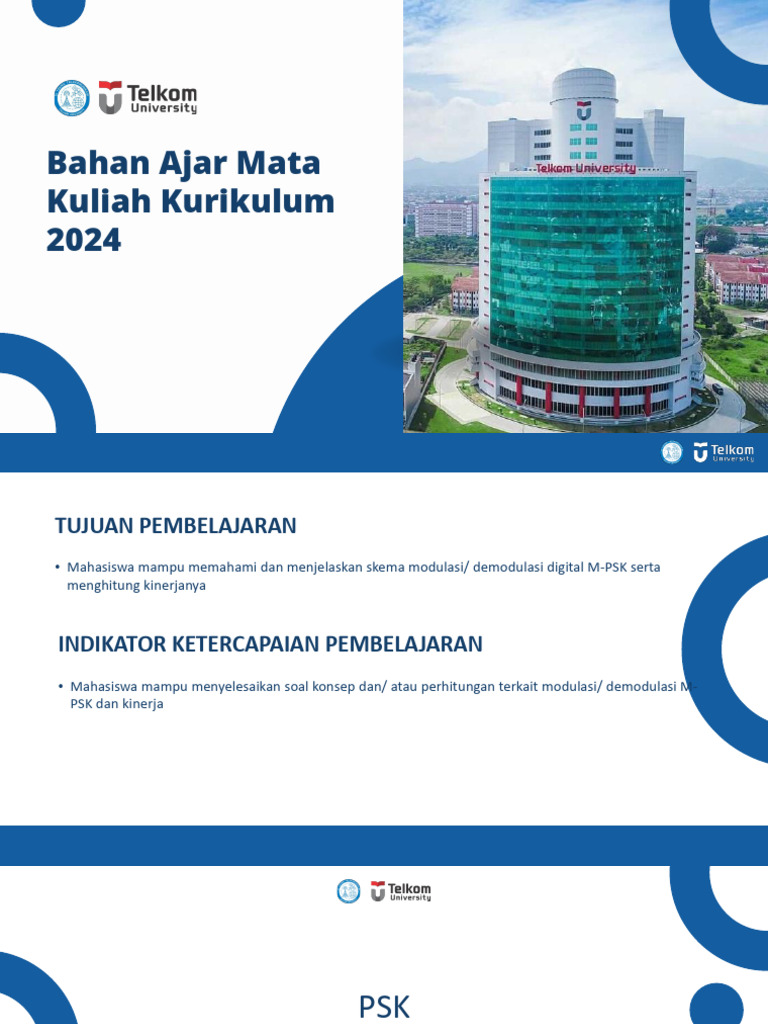 AAK3MAB3 Siskom-2 05 - Modulasi DIgital PSK | PDF