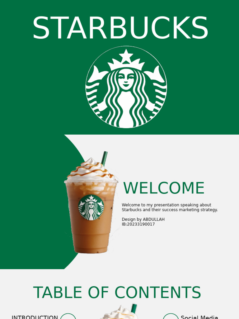 Starbucks Marketing Success Strategies | PDF | Social Media | Popular ...