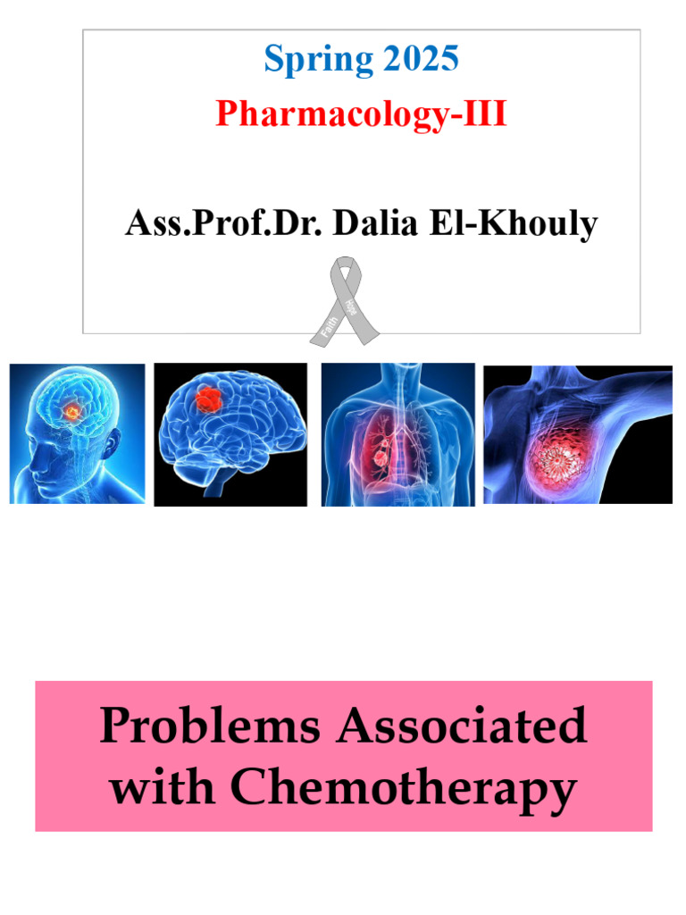 Lab #2 - Problems Chemo - DR - Dalia | PDF | Chemotherapy | Medical ...