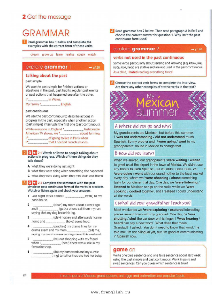 Unit 2 - Grammar | PDF