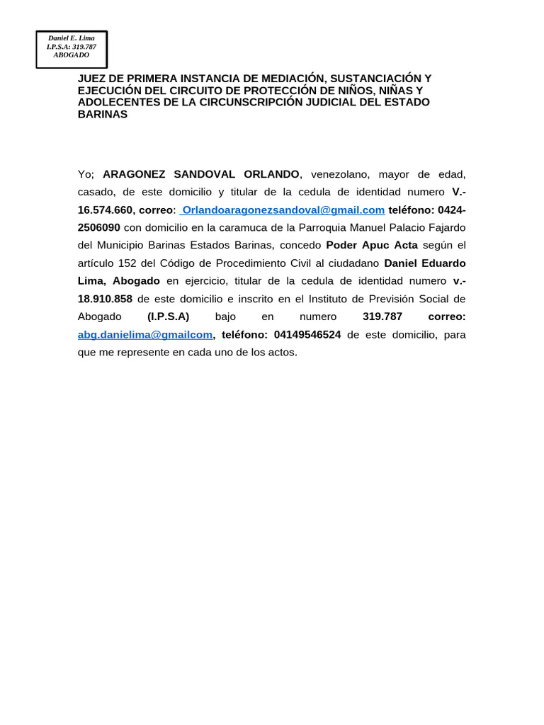 Poder Apud Acta | PDF