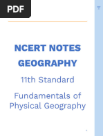 NCERT-Class-11-Geography-Part-1 | PDF