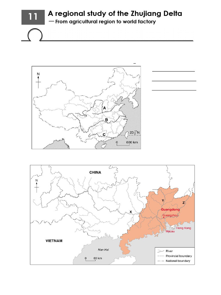 4 Oxford Notes Zhujiang Delta PDF | PDF | Pearl River Delta | Agriculture