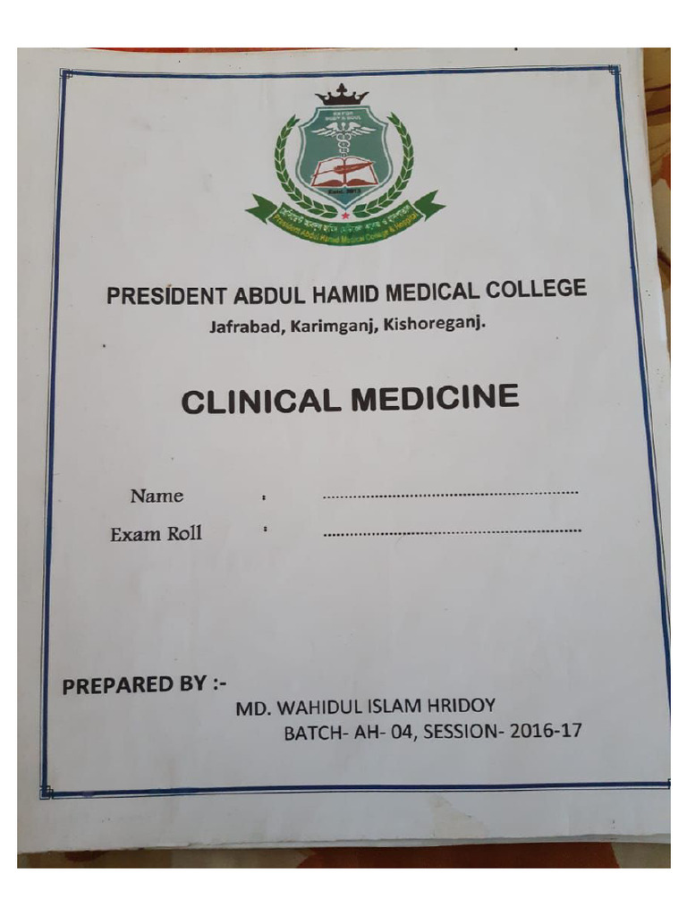 General Examination (Clinical Medicine) | PDF