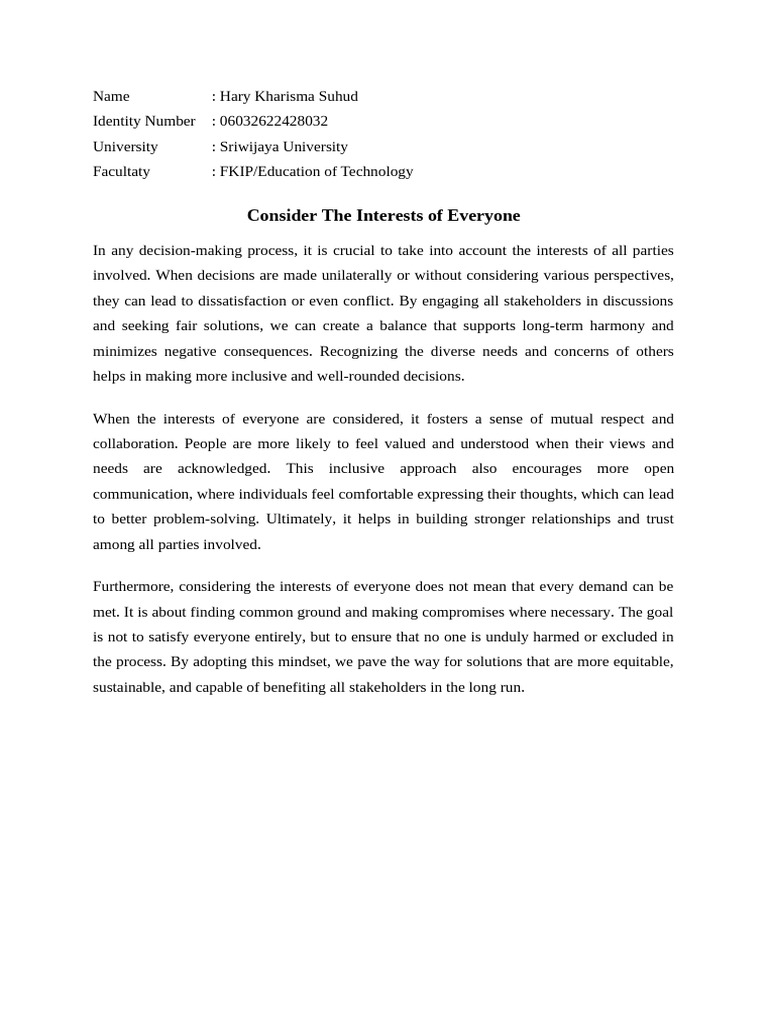 Inclusive Decision-Making Strategies | PDF