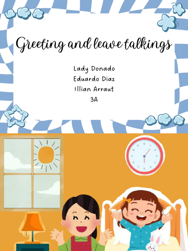 Greeting and Leave Conversations Guide | PDF