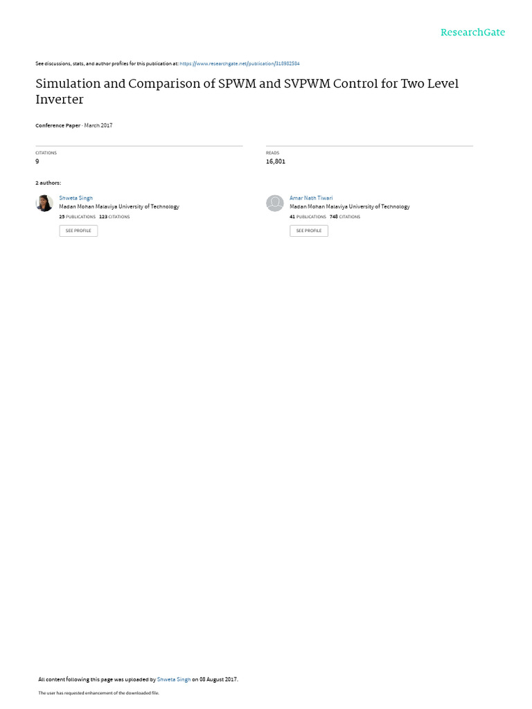 Smartech 2017 Camerareadypaper | PDF | Power Inverter | Power Electronics