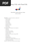 PlantUML Basic Syntax Cheatsheet | PDF