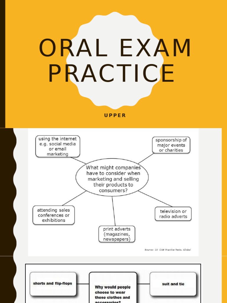 Oral Exam Practice - Upper | PDF