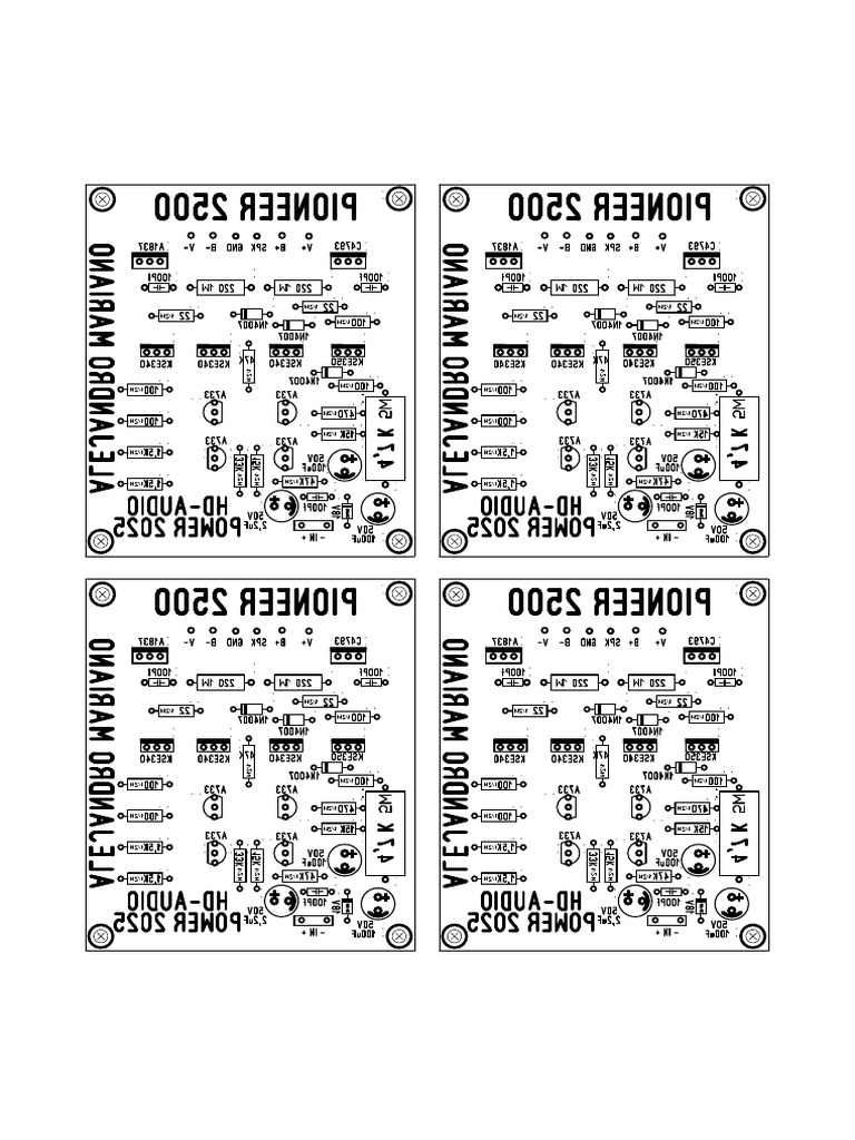 Pionner2500 Planchado Mascara Formato A4 | PDF