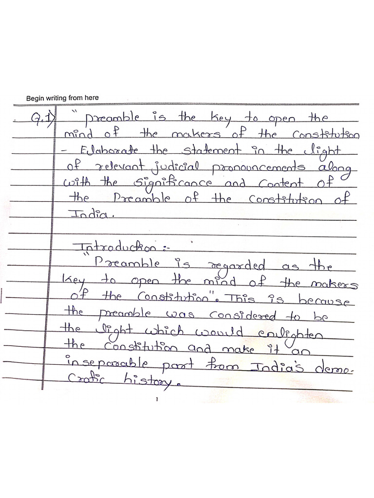 constitution assignment | PDF