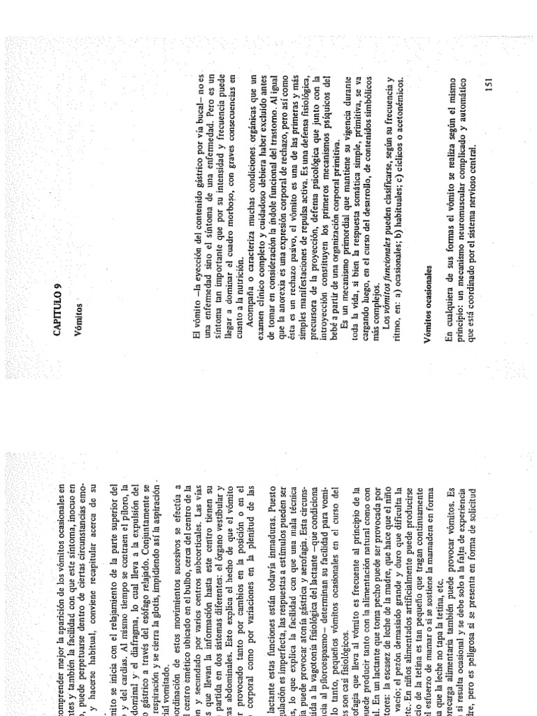 LECTURA 5 Vómitos | PDF